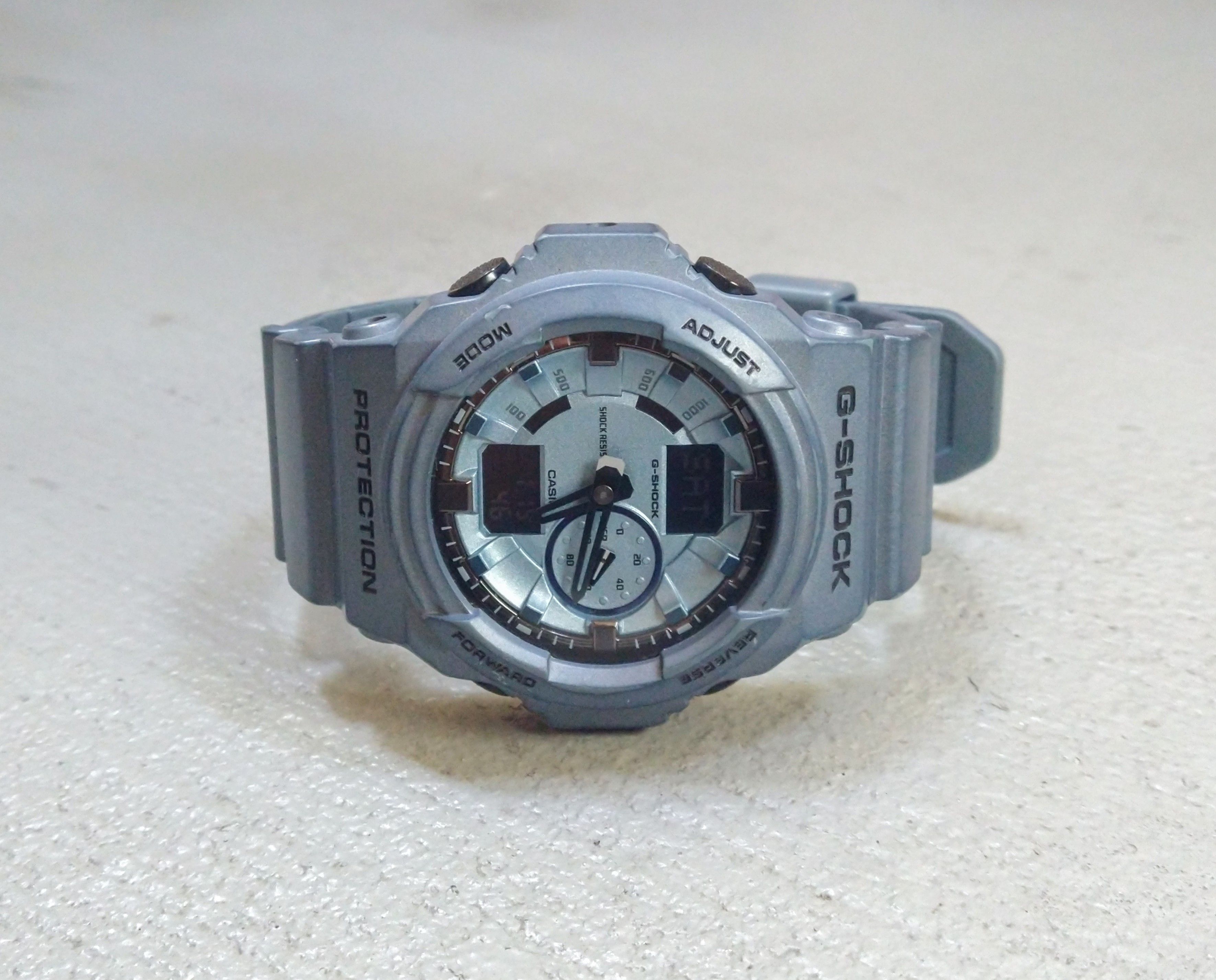 Casio × G Shock × Streetwear Casio Baby G Shock GA-150A Watch Blue ...