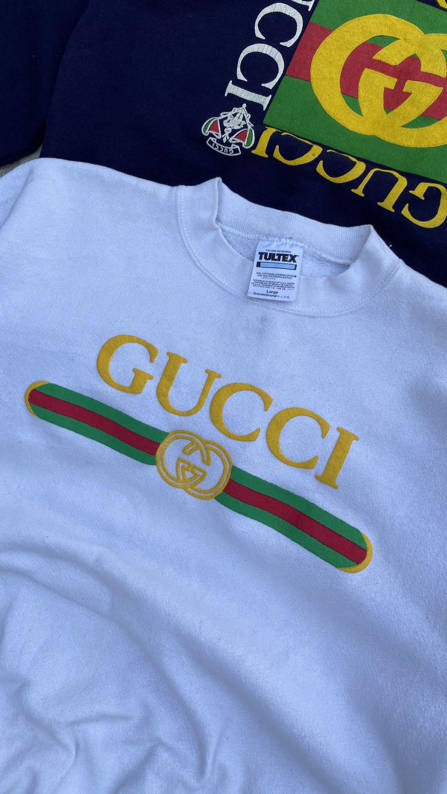 Vintage Vintage 90’s Gucci Bootleg Sweatshirt Bundle | Grailed