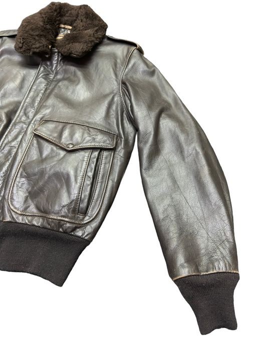 Schott Vintage 80s Schott Type A-2 Leather Jacket | Grailed