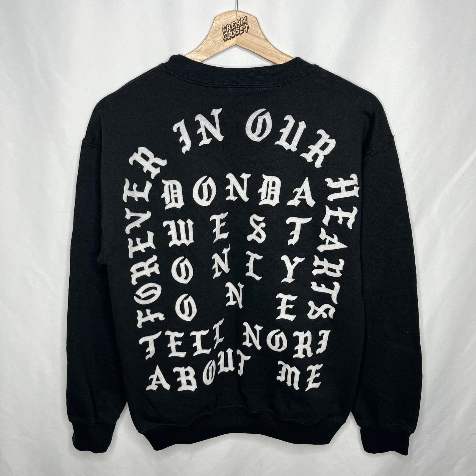 Kanye West Donda Only One Saint Pablo Hip Hop Rap Tour Merch Crewneck ...