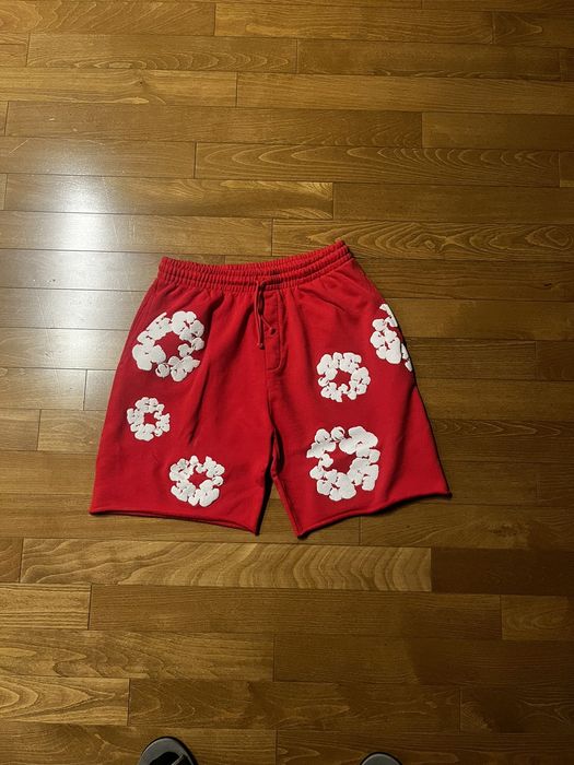 DENIM TEARS Denim Tears Cotton Wreath Shorts | Grailed