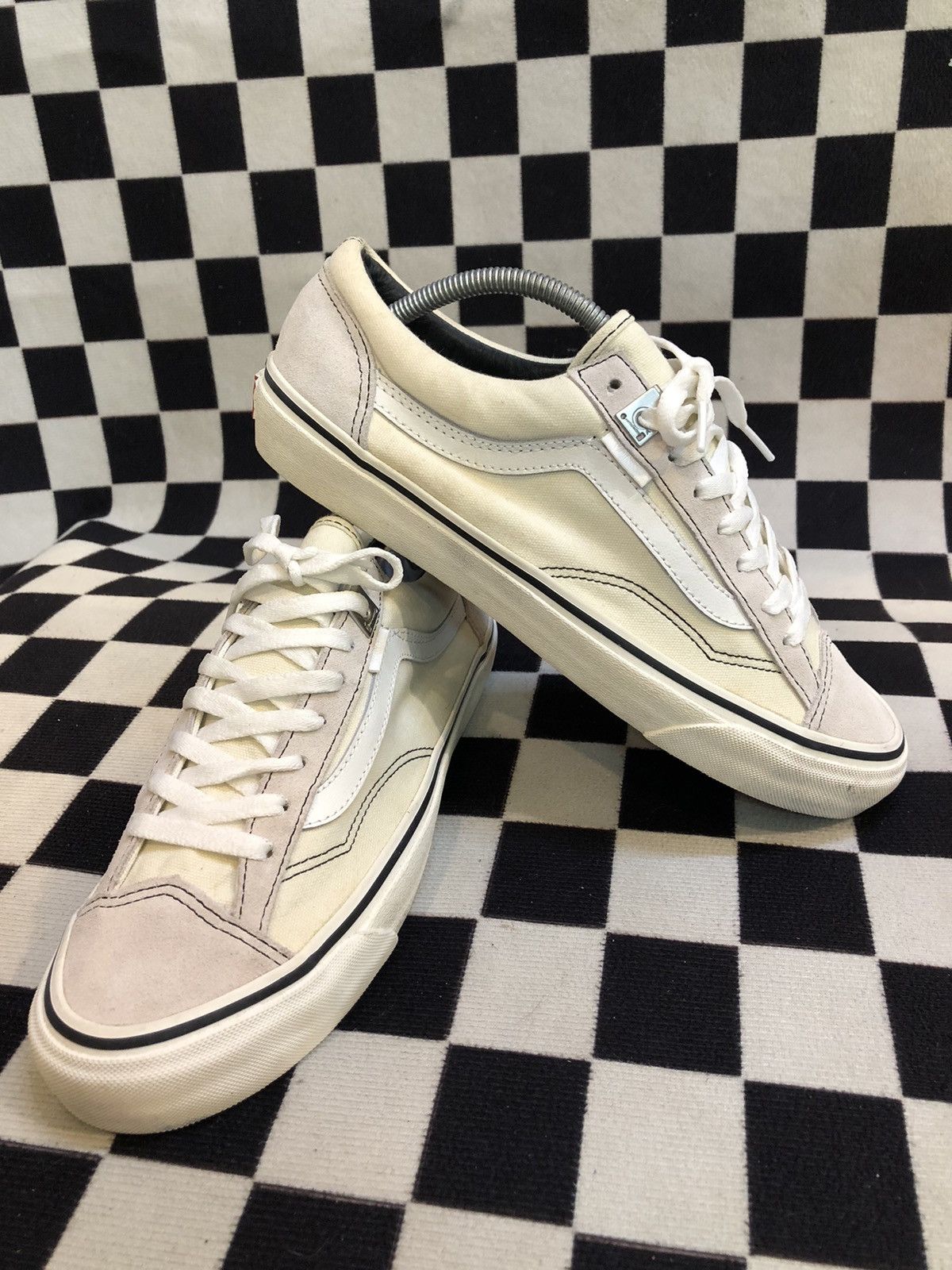 Vans alyx vans cream style 36 | Grailed