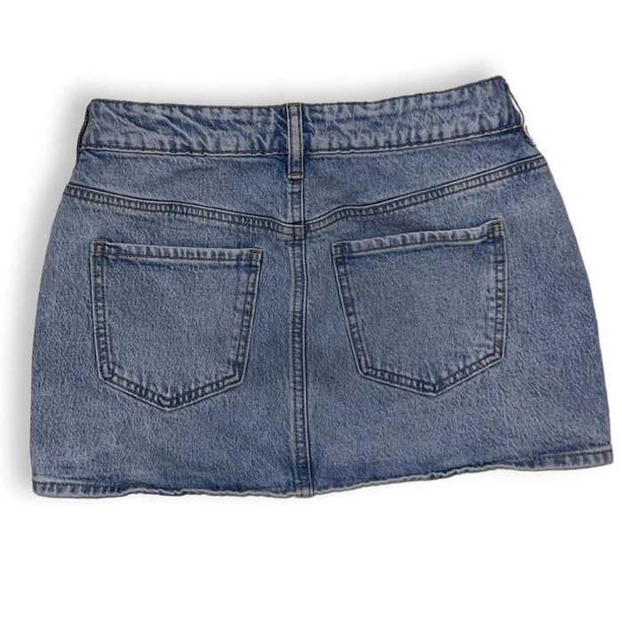 Pacsun Pacsun Blue Denim Micro Mini Skirt | Grailed