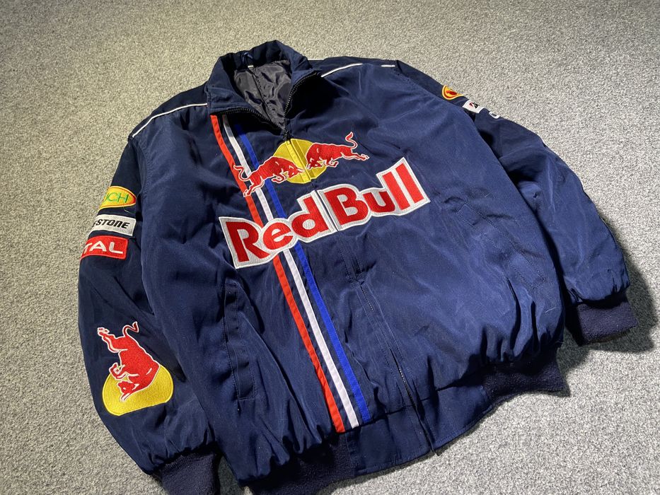 Red Bull RedBul racing jacket with logo | Grailed