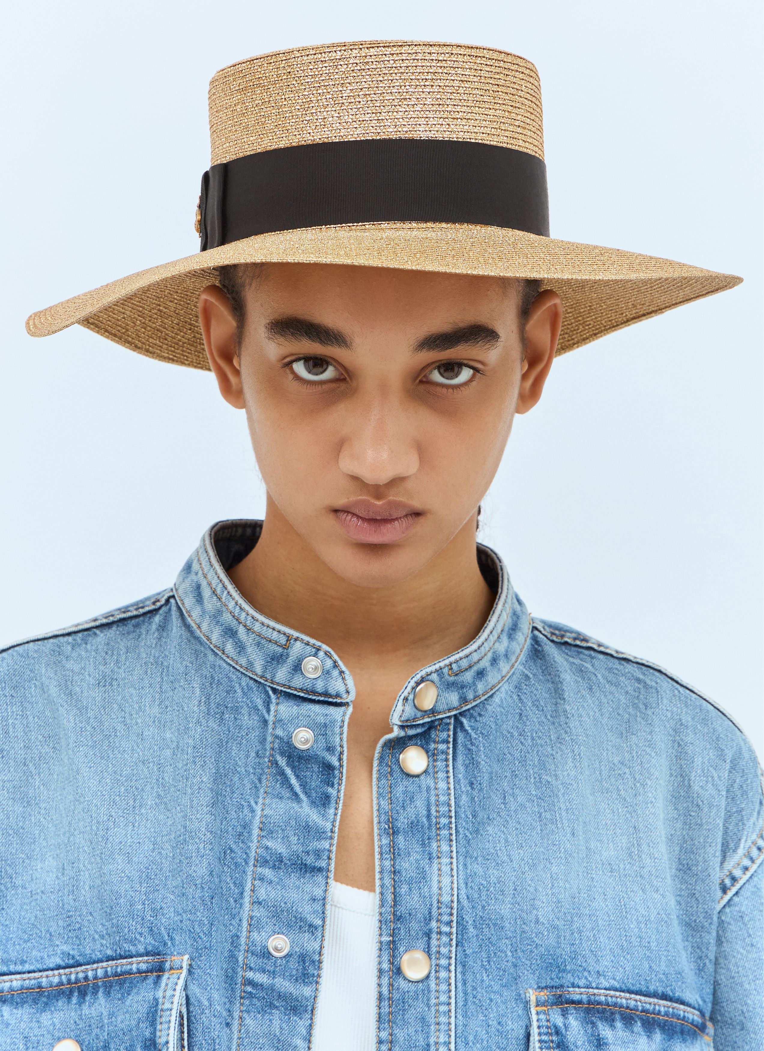 Gucci Lamé Papier Hat | Grailed