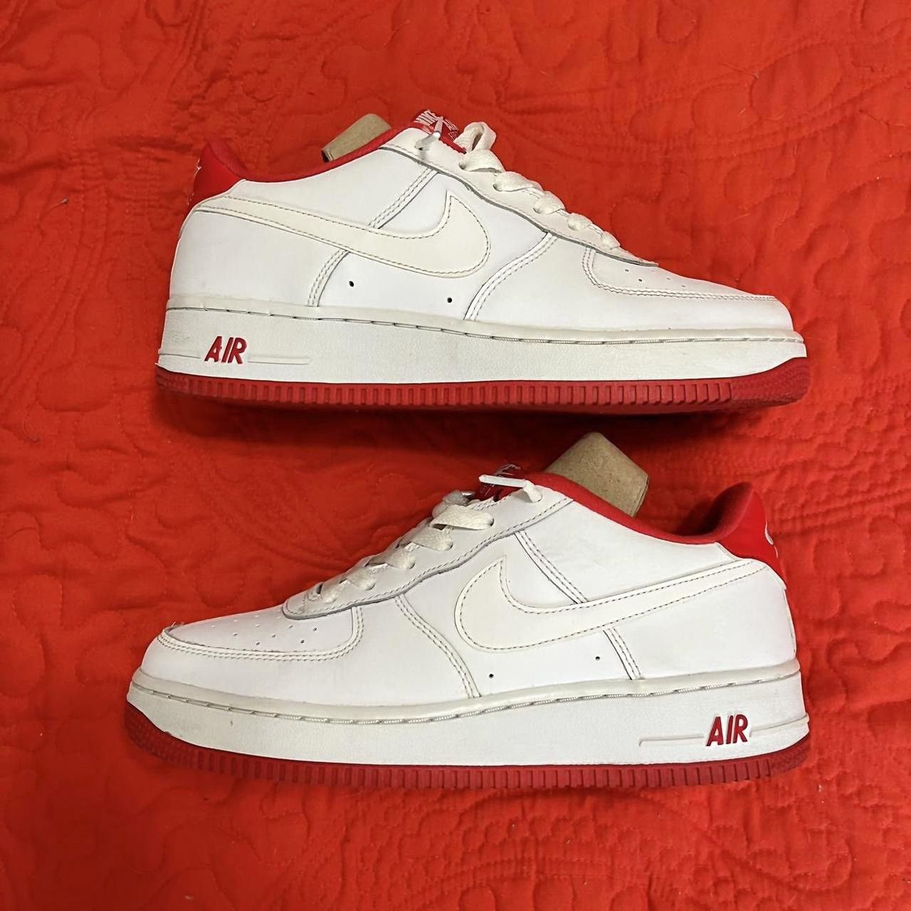 Nike Air Force 1 GS 'White University' | Grailed