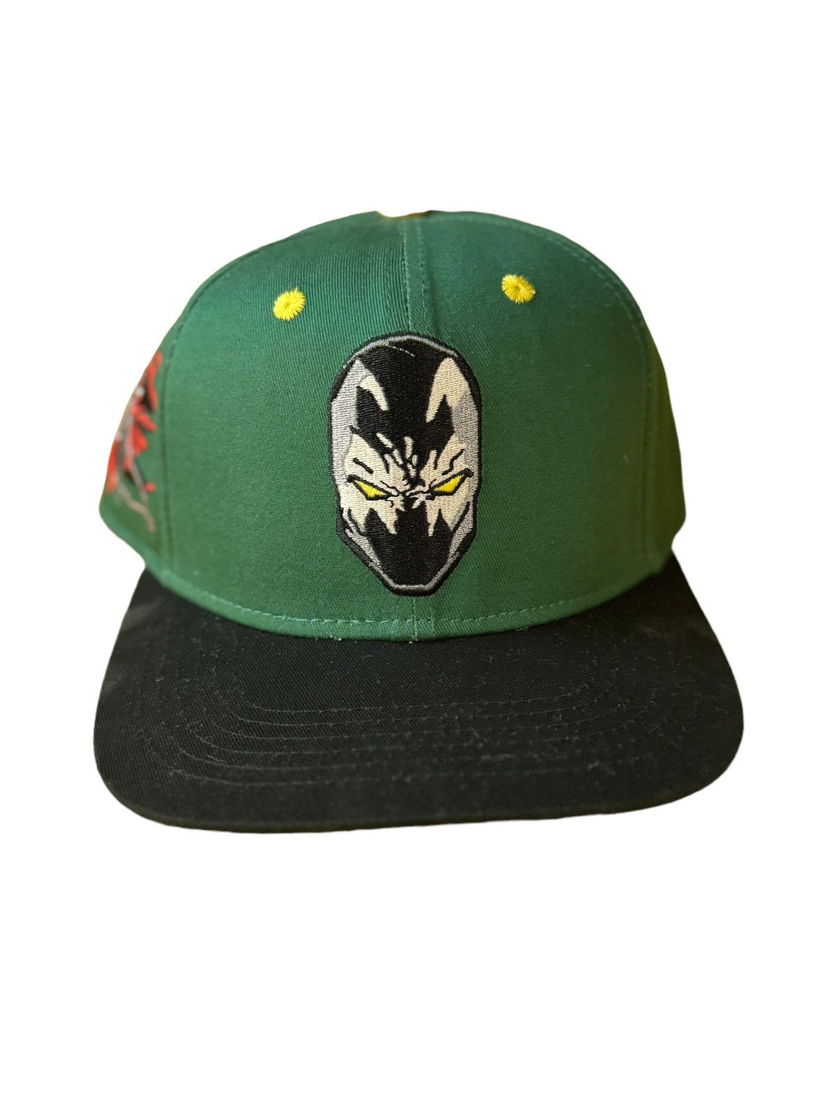 Other Spawn black head hat snap back rare marvel x-men spider man | Grailed