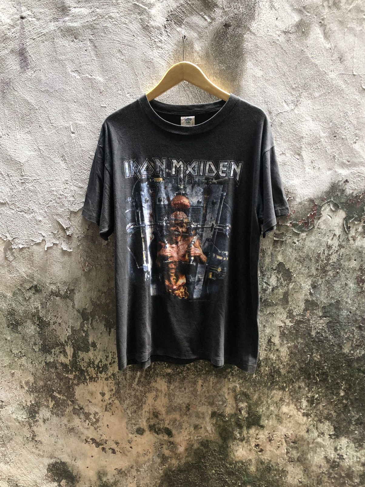Band Tees × Iron Maiden × Vintage Iron maiden the x factor 90s | Grailed