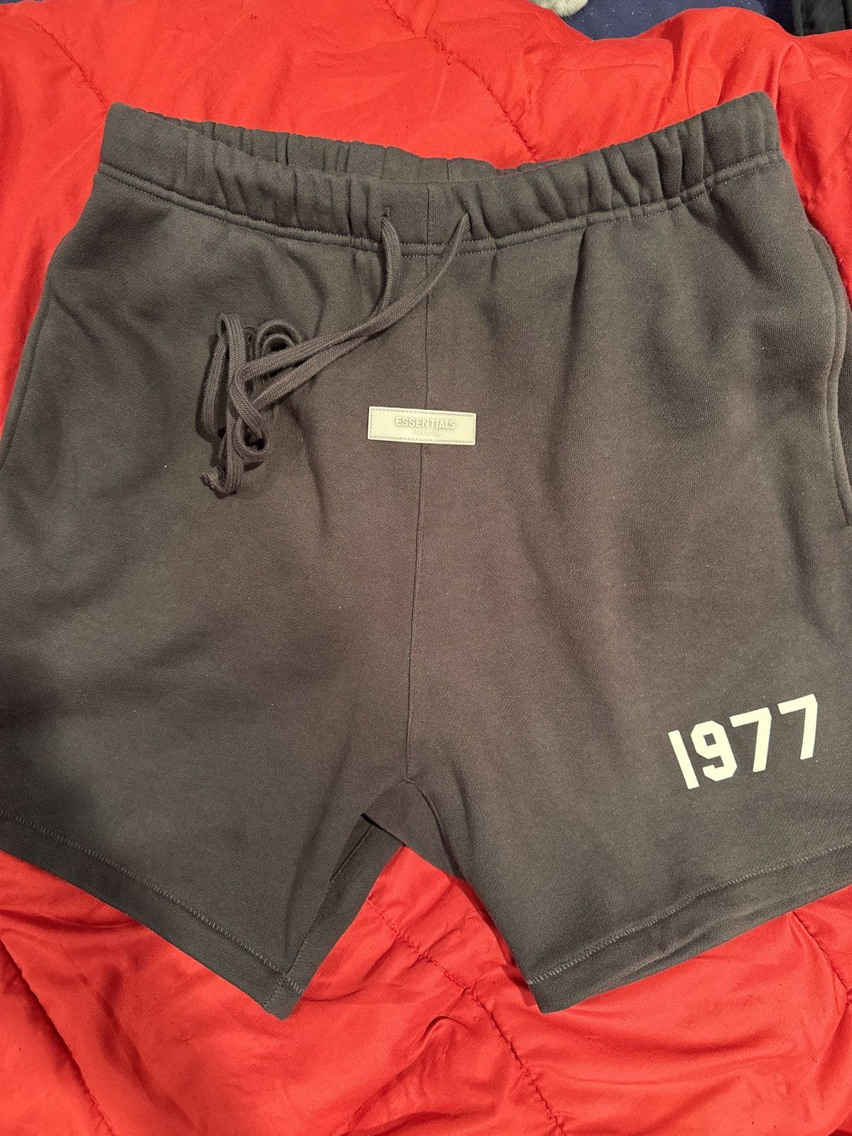Essentials Fear Of God Essentials shorts Iron | Grailed