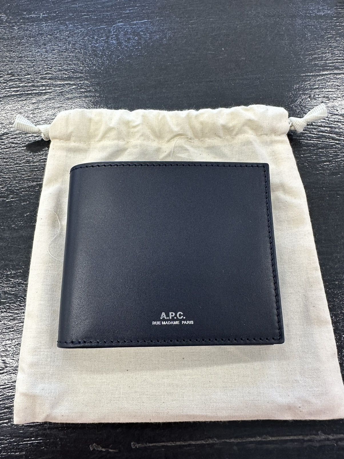 A.P.C. APC Dark Navy Wallet | Grailed
