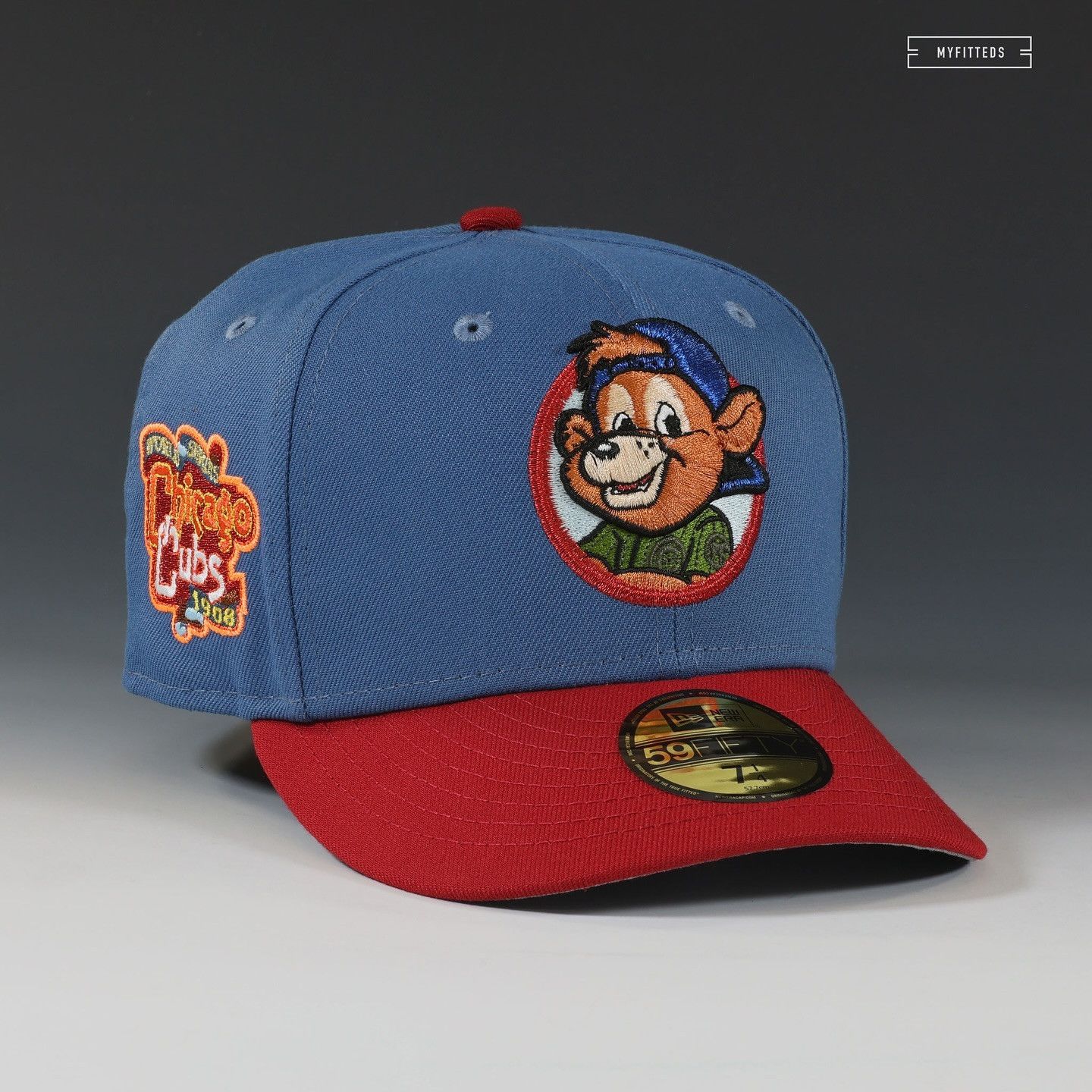 Hat Club × MyFitteds × New Era 7 1/2 CHICAGO CUBS 1908 WORLD SERIES ...