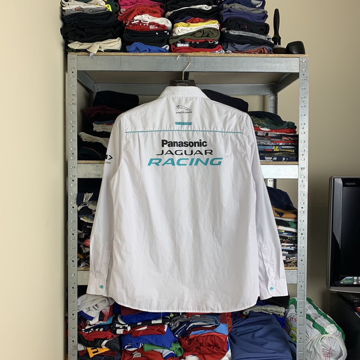 Puma Rare! Vintage Puma Jaguar Racing Shirt Button Up 00s | Grailed