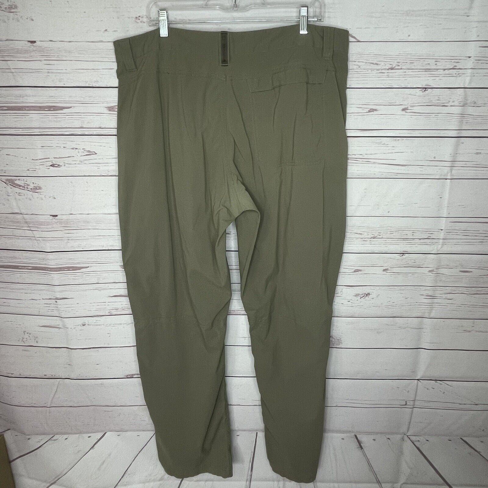 Merrell Merrell Mens Sz 38L Opti-Wick UPF 20 Olive Green Nylon Pants ...
