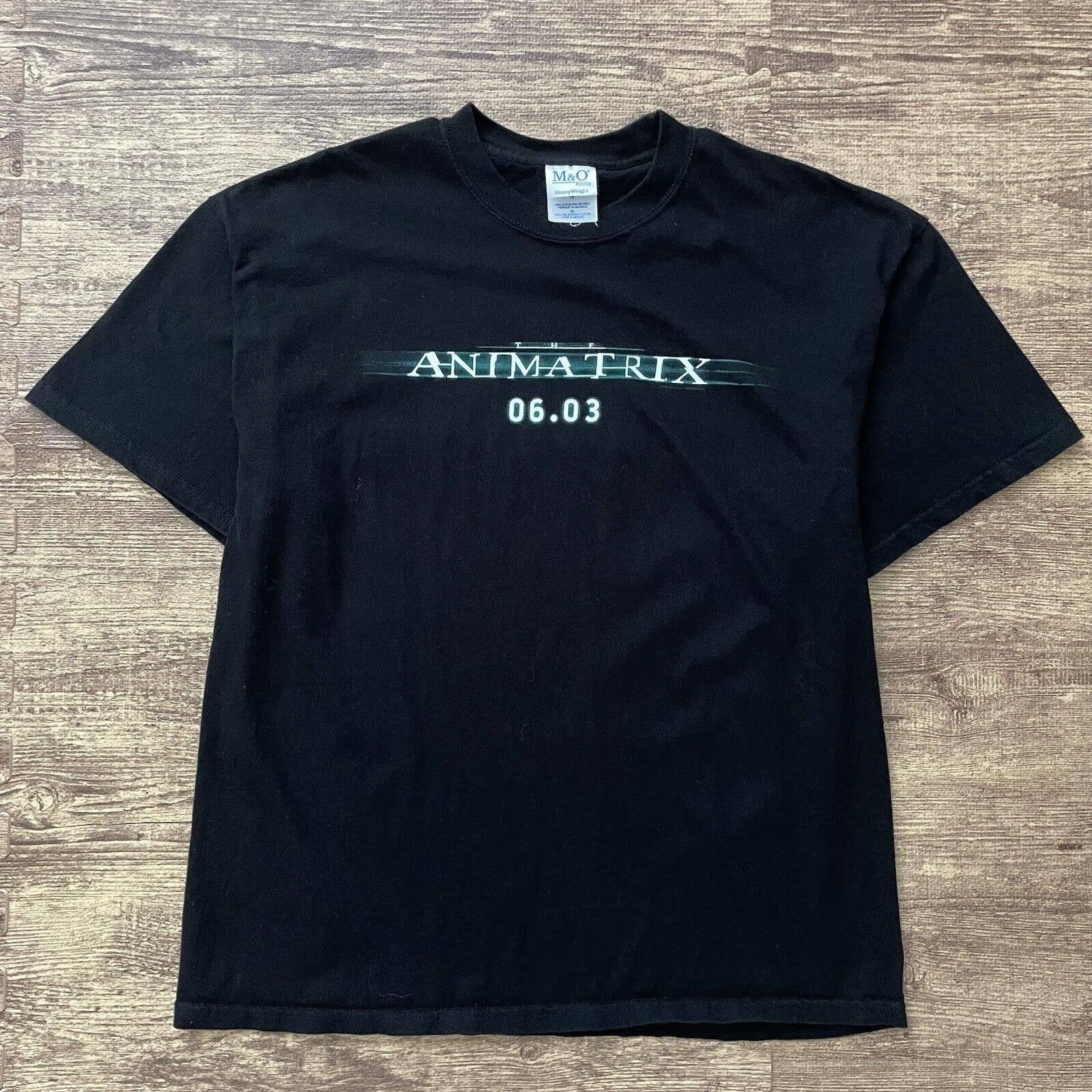 Vintage Vintage 20003 The Animatrix Movie Promo T-Shirt Mens Large ...