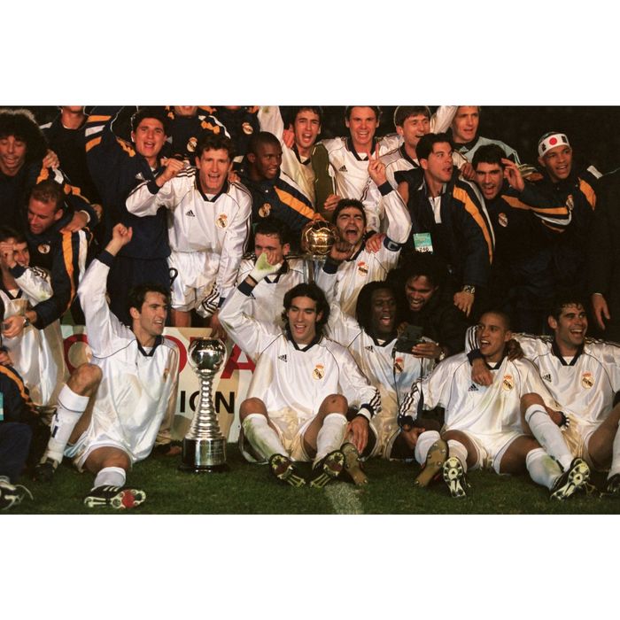 Adidas Redondo Real Madrid 1998 1999 FINAL Soccer Jersey XL | Grailed