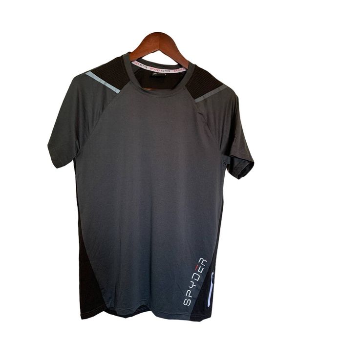 Spyder Spyder prowb activewear shirt short sleeve reflective crew | Grailed