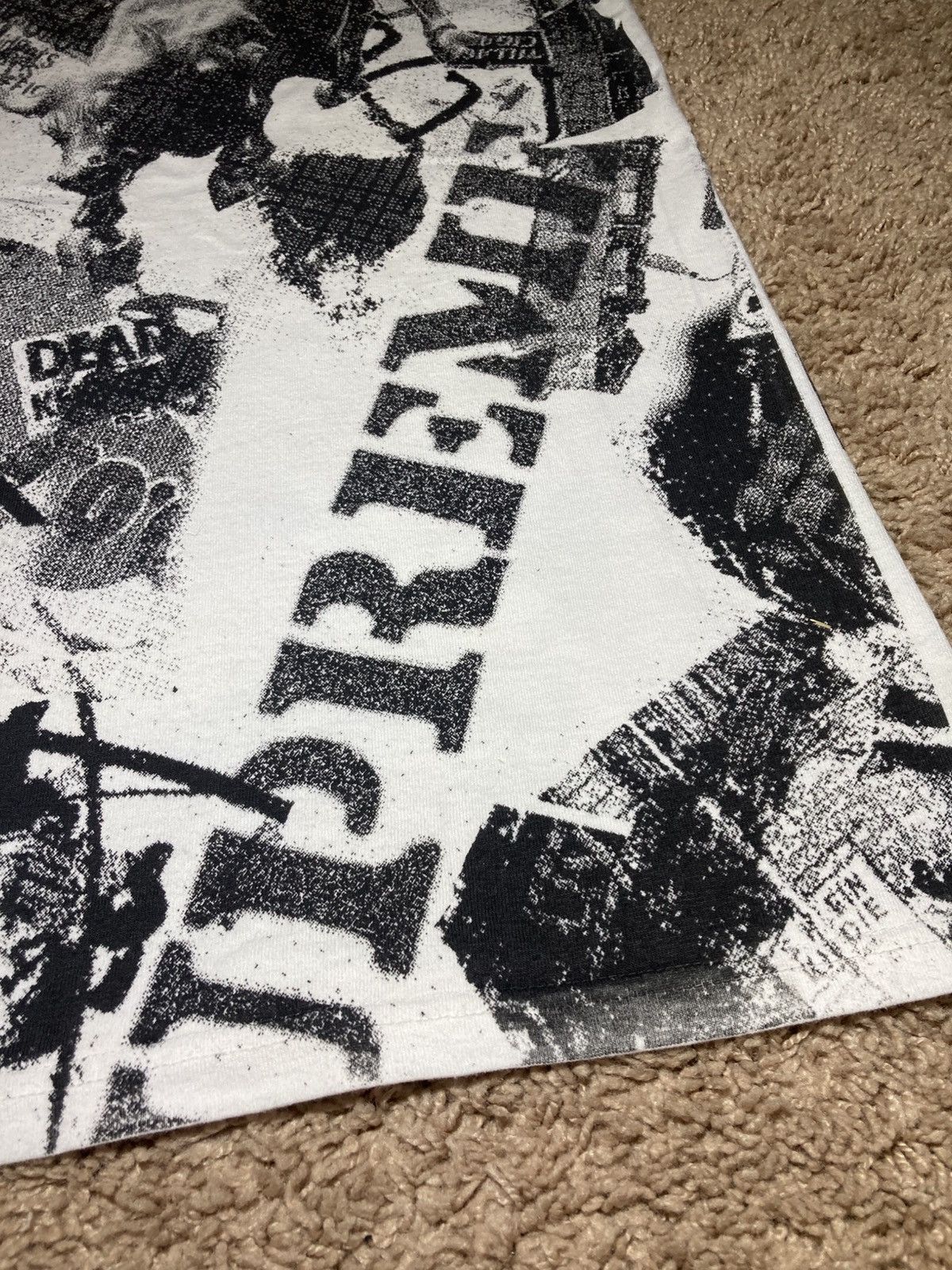 Supreme 2002 Supreme Notorious BIG Rap Tee Print All Over OG 90s Hip ...