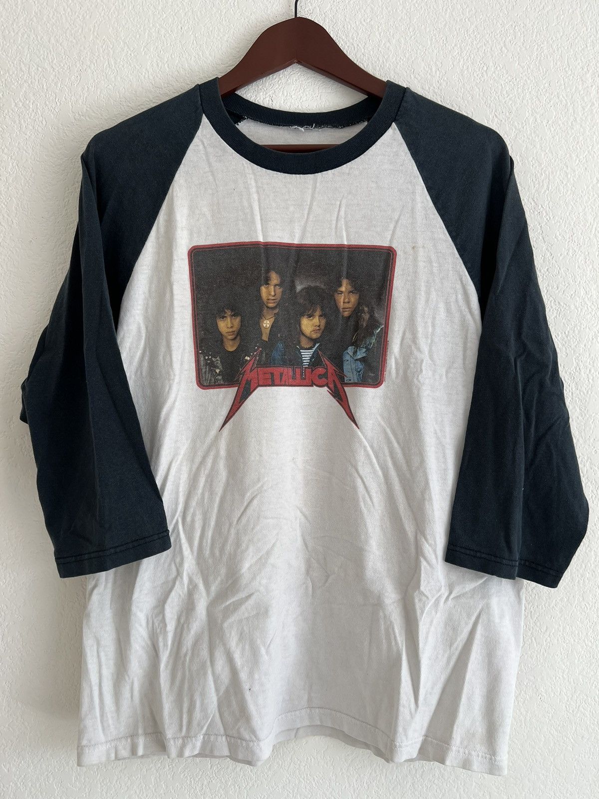 Band Tees × Giant × Vintage Vintage 2003 Metallica OG Line-up Giant Tag ...