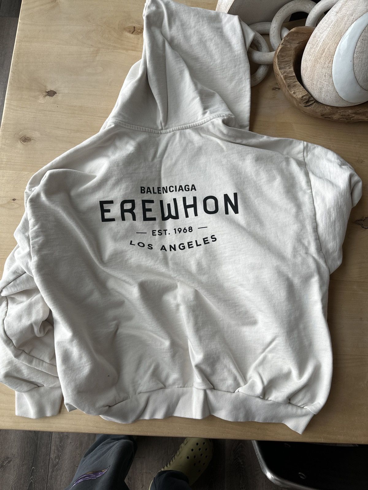 Balenciaga Balenciaga Erewon Hoodie | Grailed