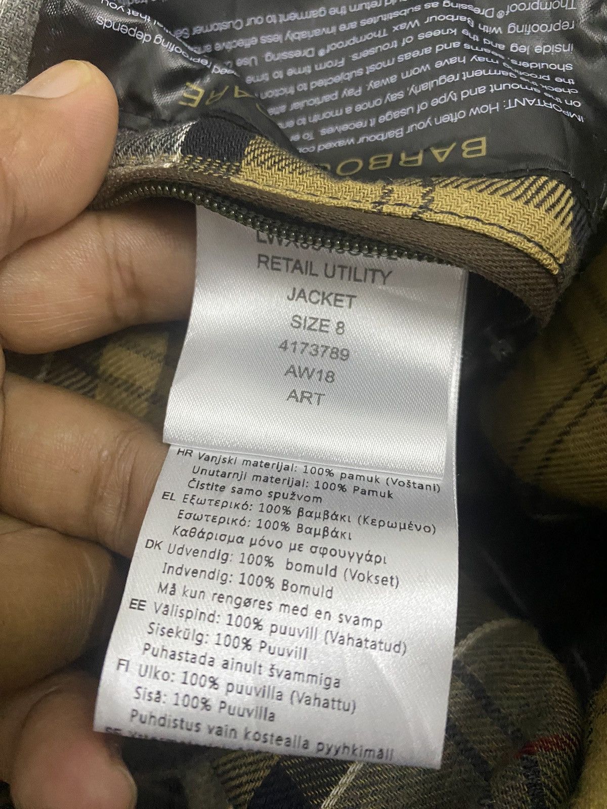 Barbour BARBOUR CASUAL WAXED JACKET FOUR POCKET DESIGN MOD STYLE | Grailed