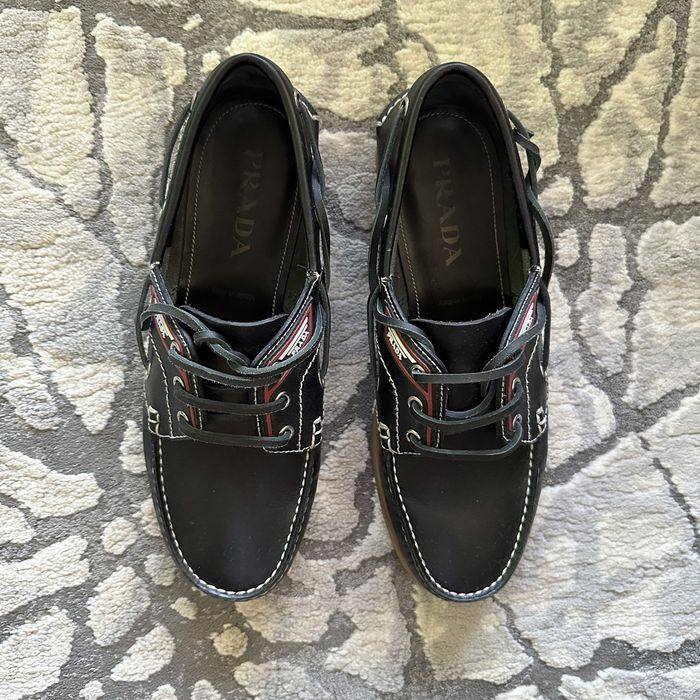 Prada Prada Boat Shoes | Grailed