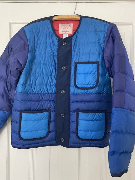 Patagonia Quilted Worn Wear ReCrafted Down Jacket | Grailed