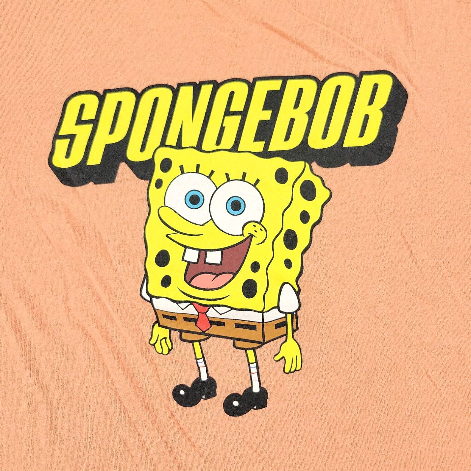 Nickelodeon Nickelodeon Shirt Women XL Salmon Pink SpongeBob ...