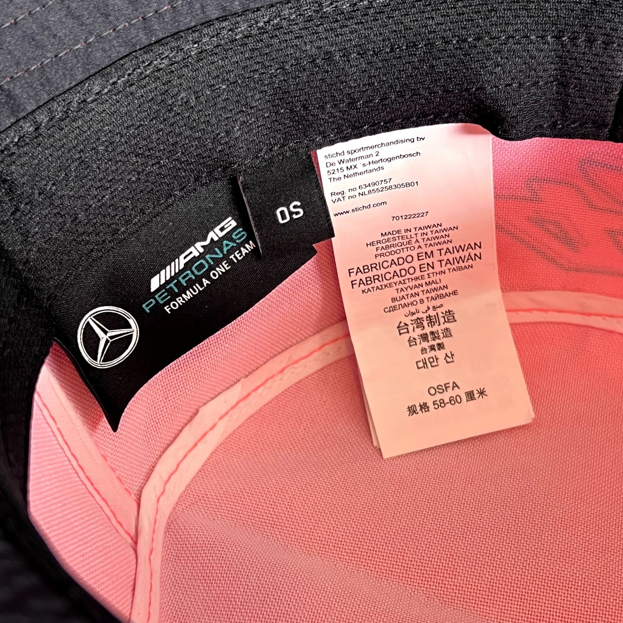 Mercedes Benz Lewis Hamilton Mercedes AMG Petronas Formula 1 Bucket Hat ...