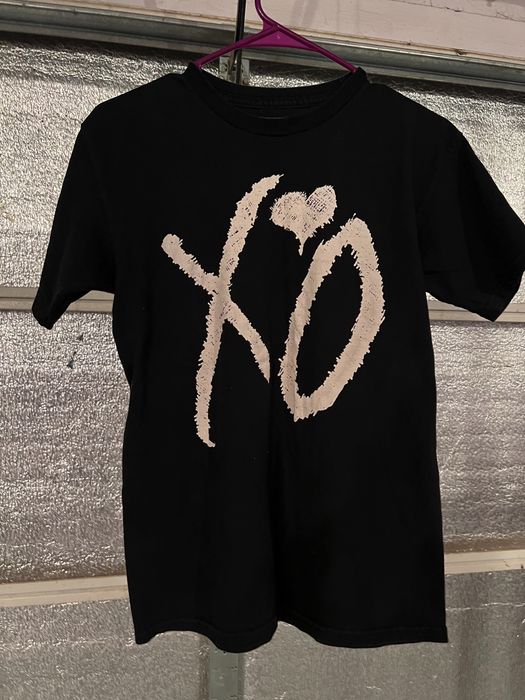 The Weeknd The Weeknd Official Issue XO Black XO Small | Grailed