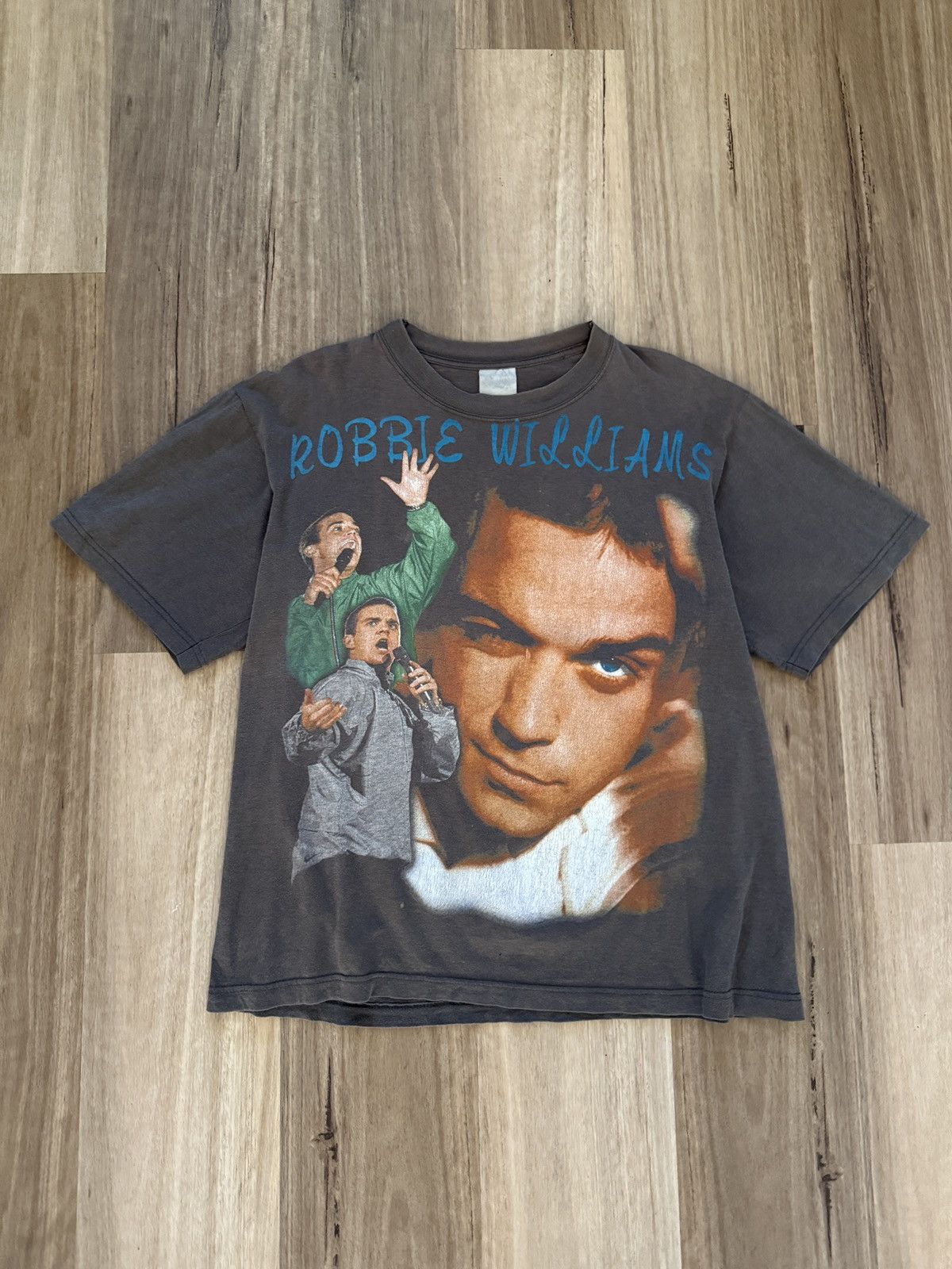 Band Tees × Rap Tees × Vintage Rare Vintage 90s Robbie Williams Y2K Rap ...