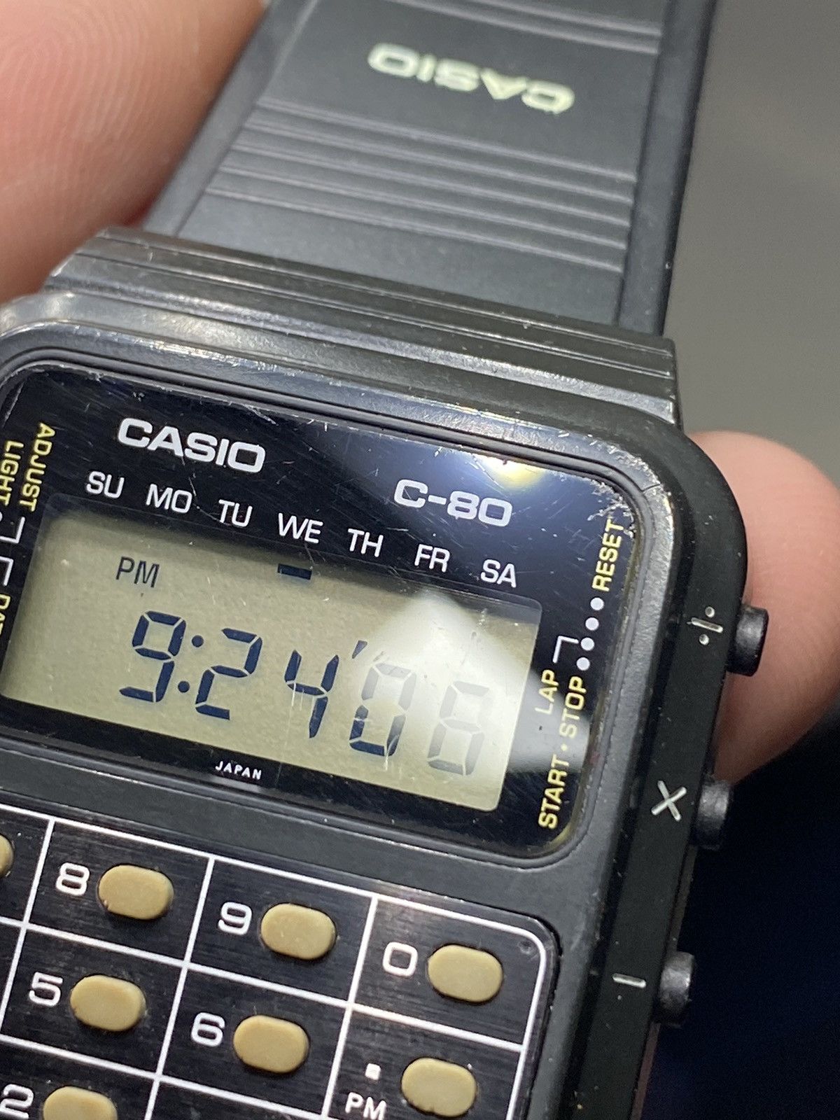 Vintage Vintage CASIO C-80 First Calculator Digital Men’s Watch. | Grailed
