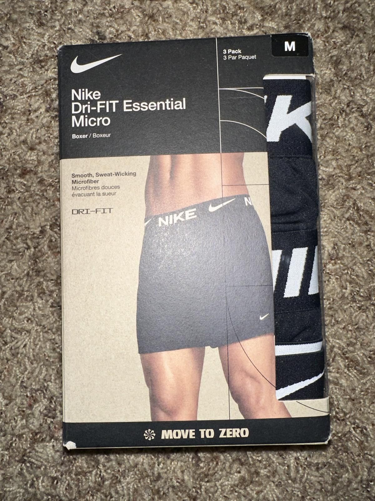 Nike Nike Men’s Dri-Fit Essential Micro Boxer 3 Pack | Grailed
