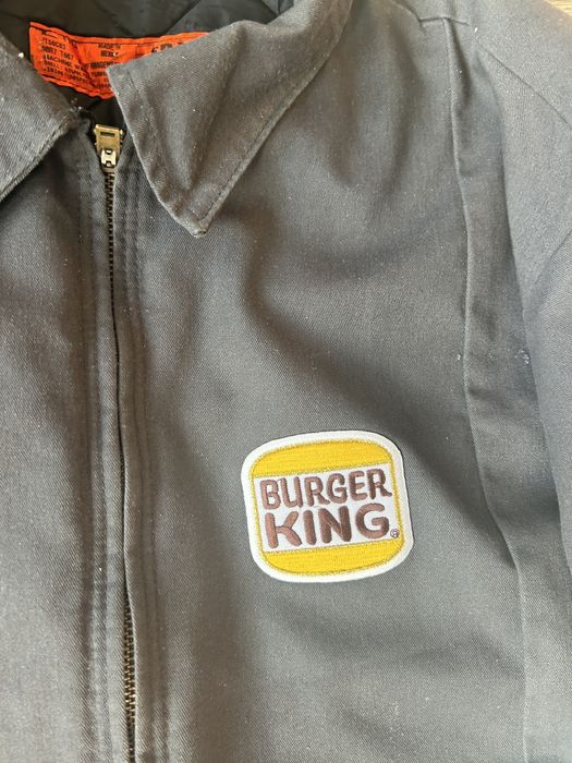 Vintage RARE 70’s Vintage Burger King Employee Uniform worker jacket ...