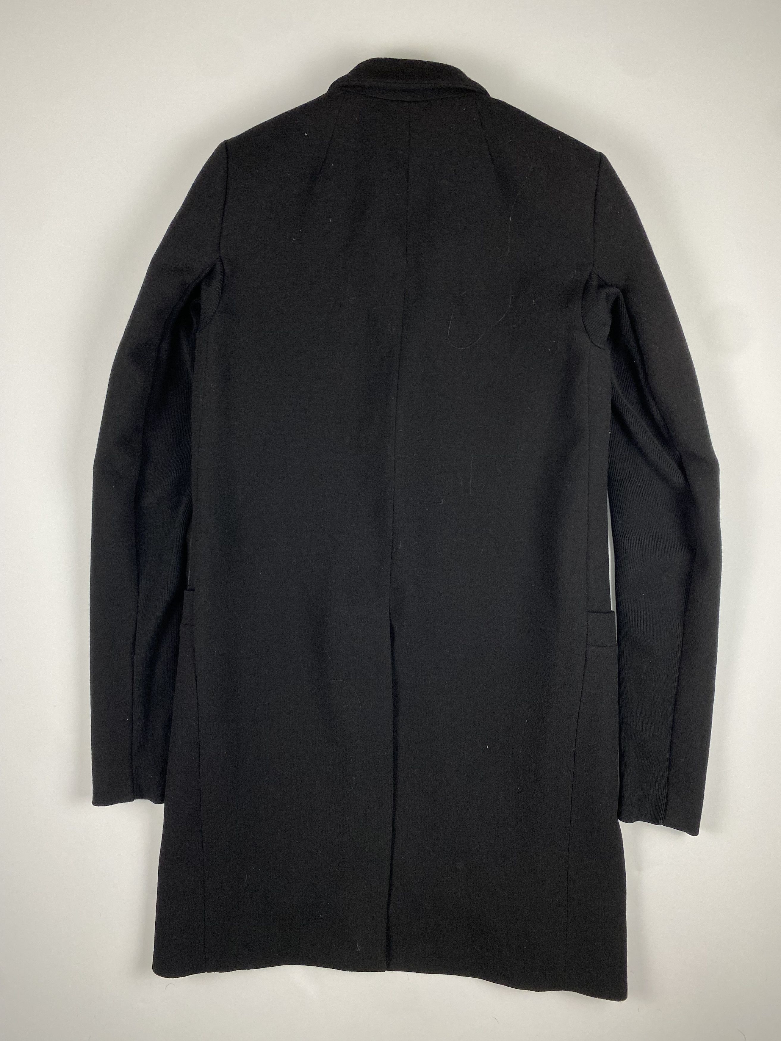 Rick Owens Rick Owens Textured Wool Long Coat | Grailed