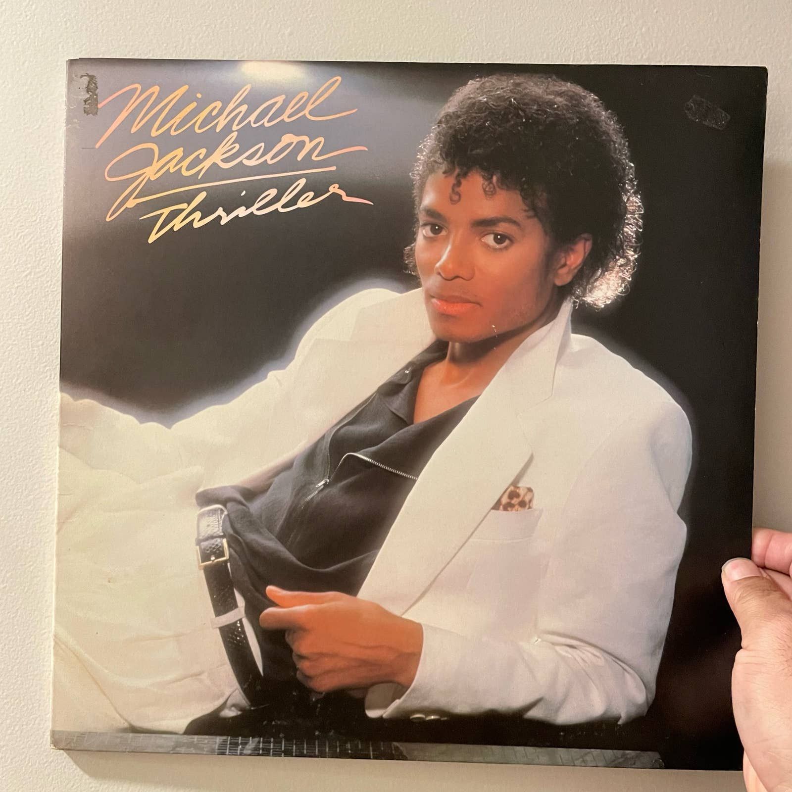 Blank Michael Jackson - Thriller LP vintage vinyl record pop soul | Grailed