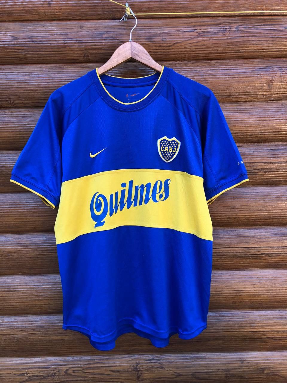 Nike Nike Boca Juniors Vintage CABJ Home Soccer Jersey | Grailed