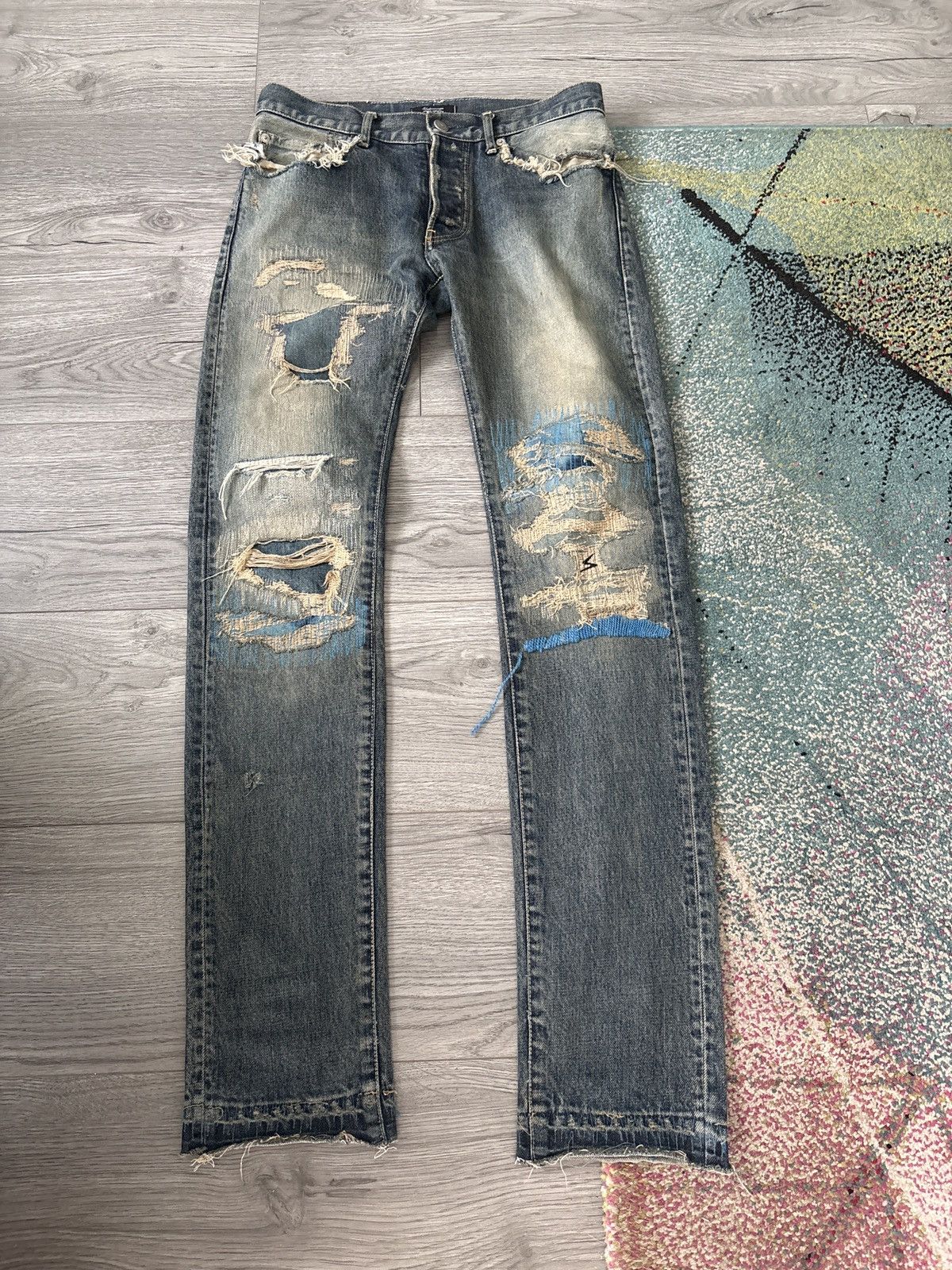 Undercover Undercover 68 Blue Yarn | Grailed