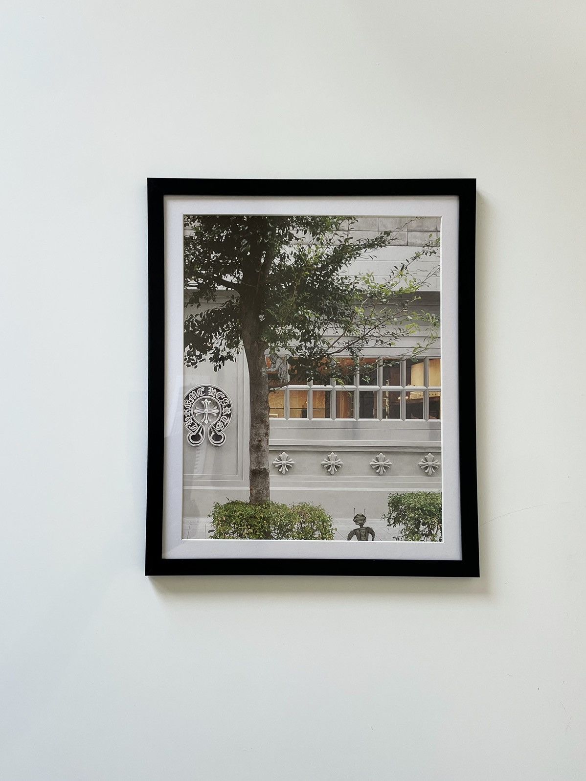 Vintage Chrome Hearts chrome building 9x11 Framed poster | Grailed