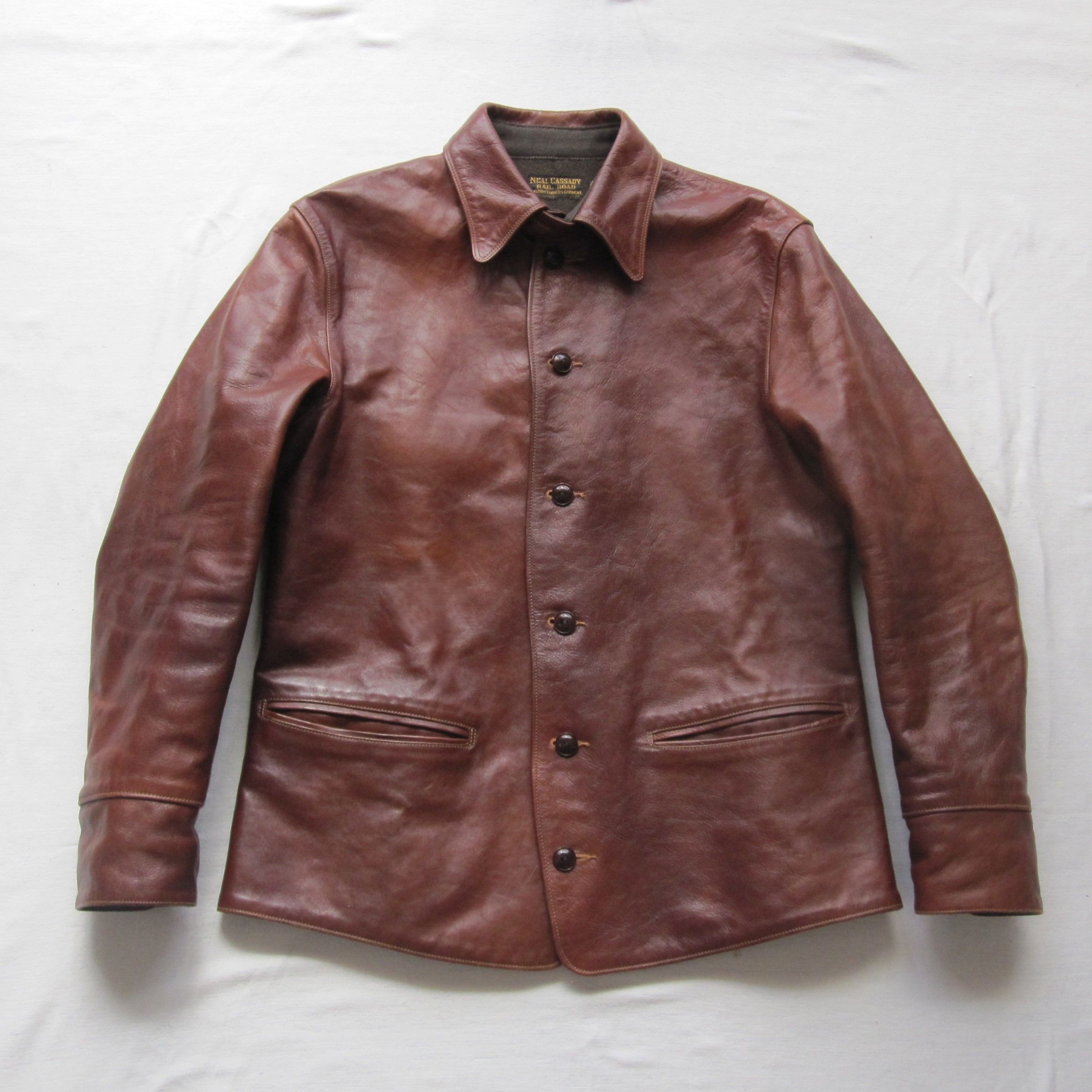 Freewheelers BRAKEMAN HORSEHIDE LEATHER COAT 40 (LIMITED EDITION) | Grailed