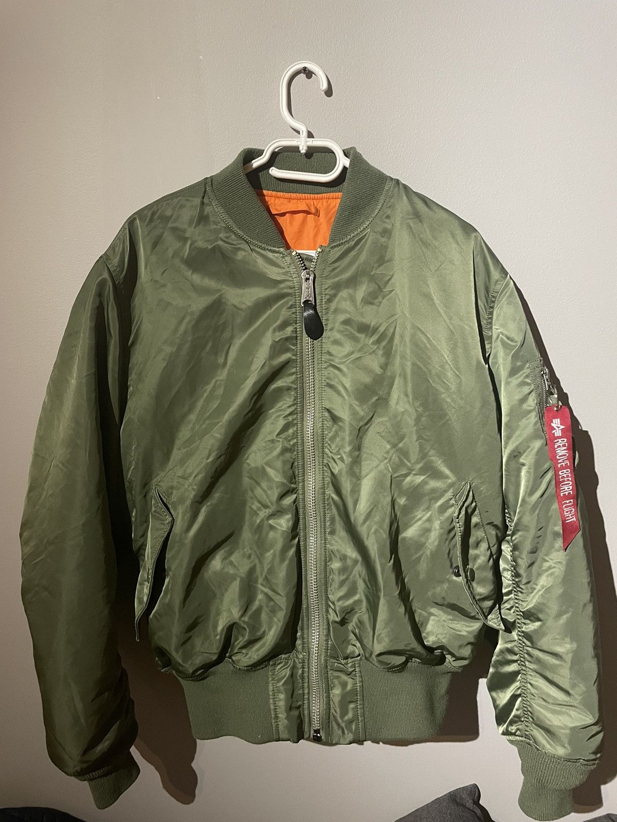 Alpha Industries Vintage Alpha Industries Bomber Jacket MA-1 | Grailed