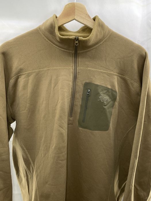 Arc'Teryx ARCTERYX LEAF Rho Top 1/4 Zip Neck Polartec Sweater | Grailed