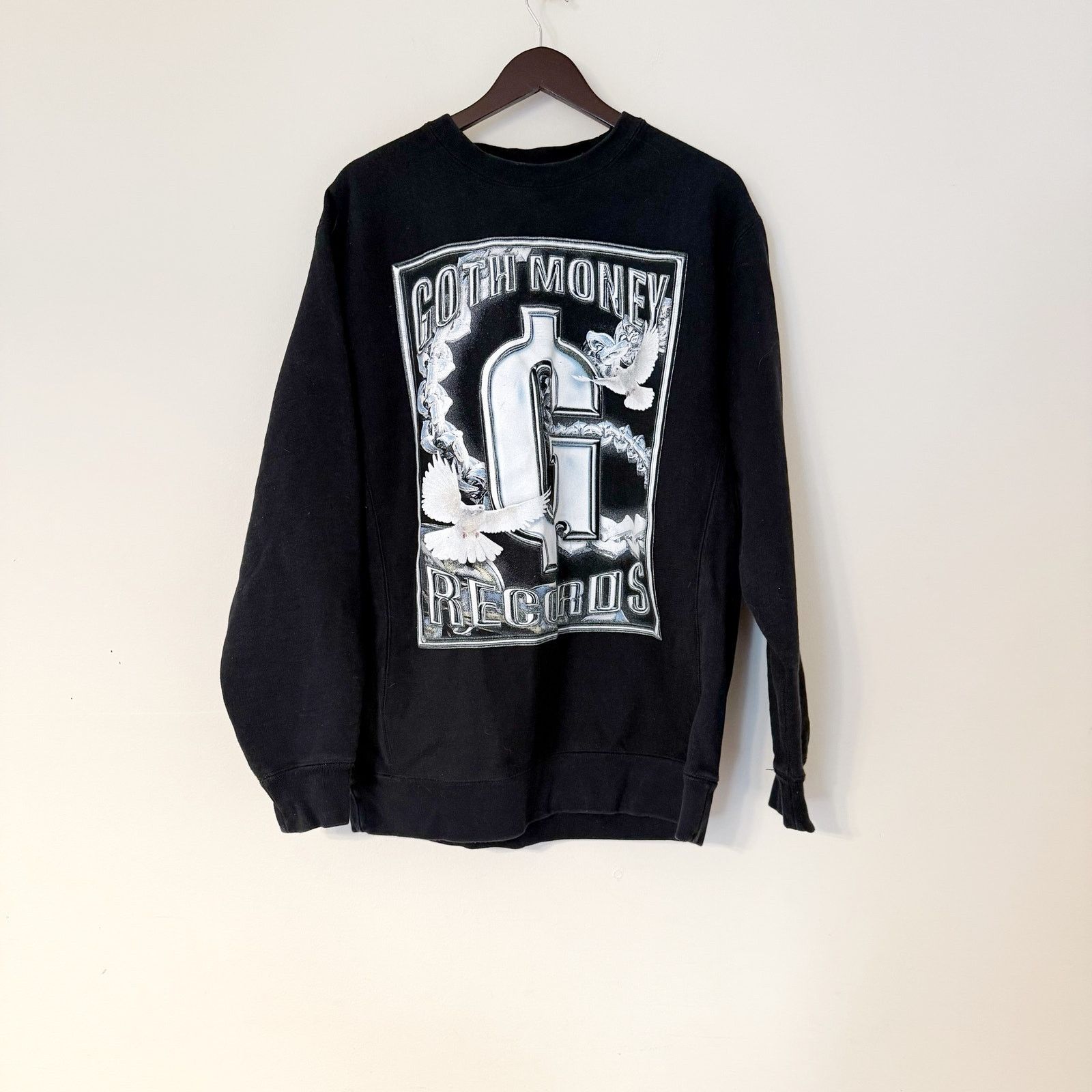 Goth Money Goth Money Records When Doves Kry Crewneck Sweatshirt | Grailed