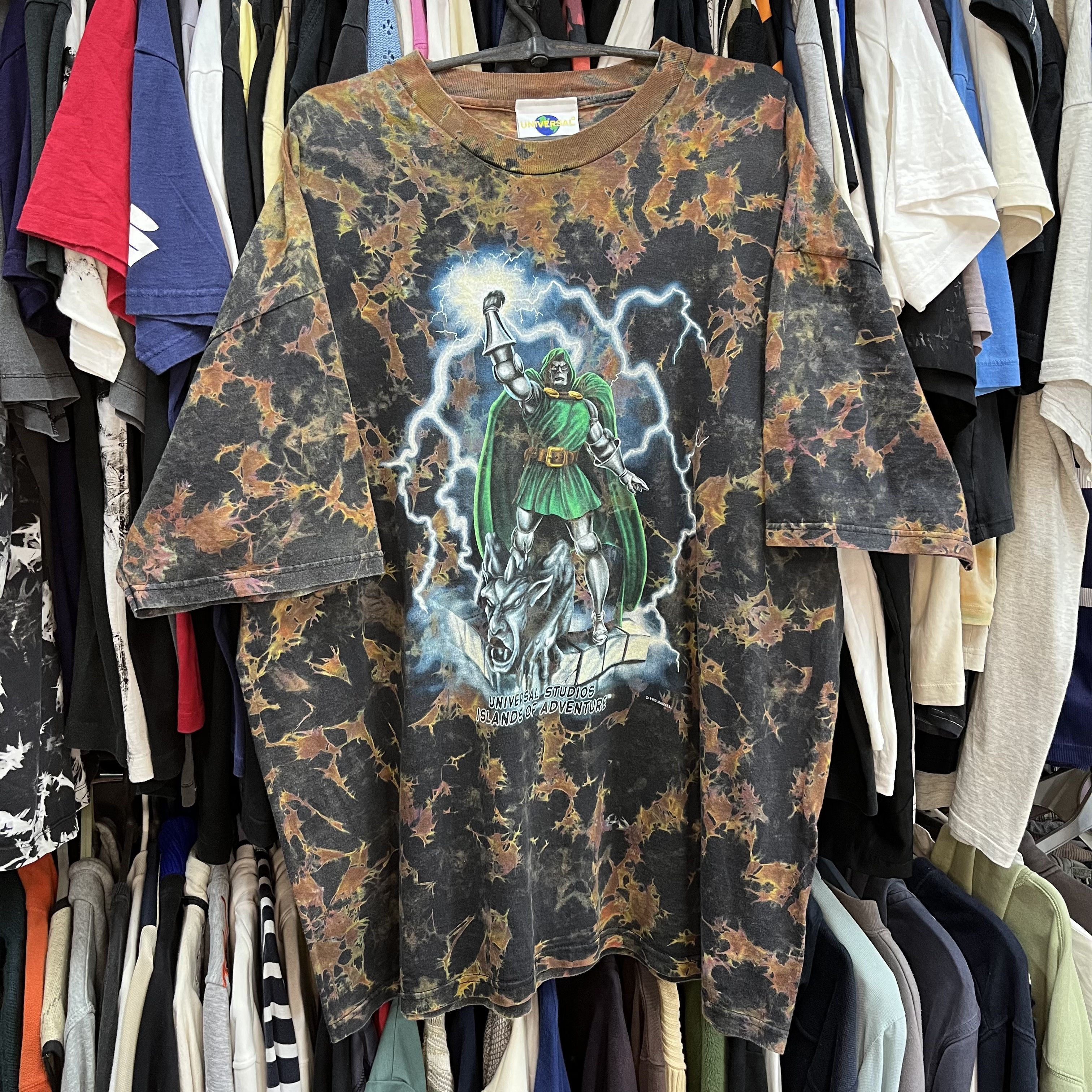 Vintage 1999 DOCTOR DOOM ARCHIVE ULTRA RARE MARVEL TEE - № 74 | Grailed