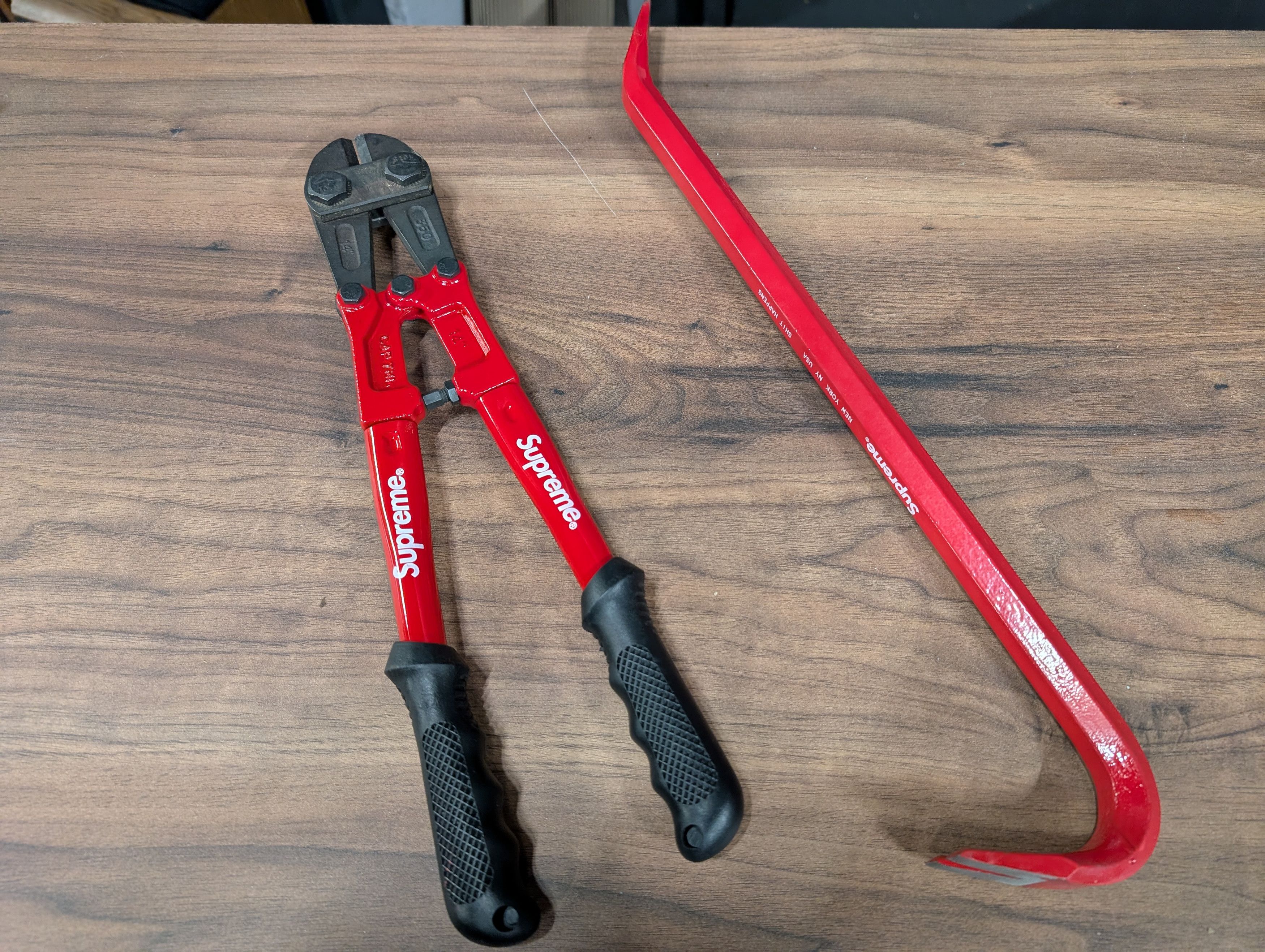 Supreme Tools: Bolt cutters and crowbar | Grailed