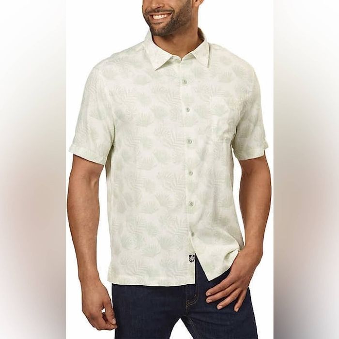 Nat Nast Nat Nast Silk Blend Palm Trees Tropical Camp Shirt | Grailed