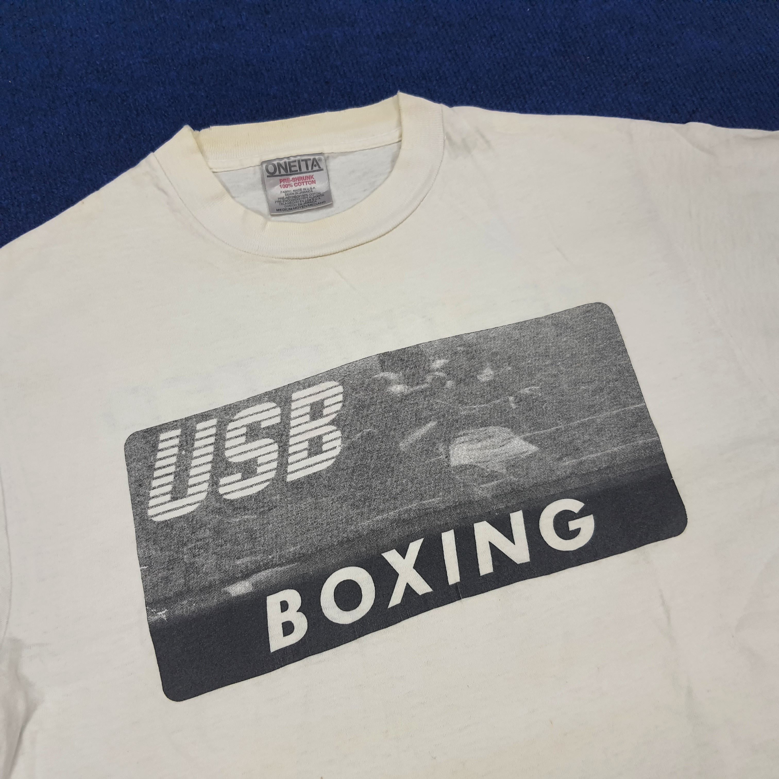 Vintage Vintage USB Boxing Restricted FAKE Edition T-shirt | Grailed