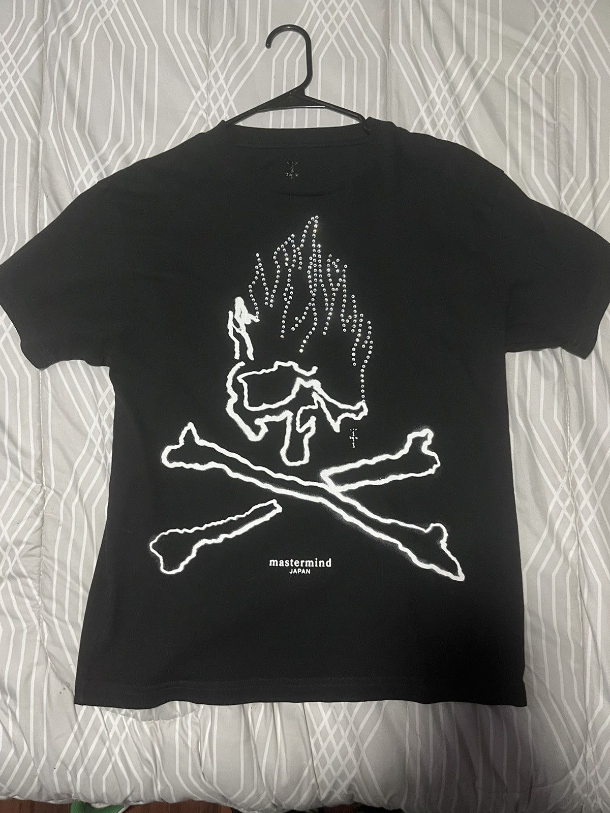 Mastermind Japan Travis Scott Cactus Jack For Mastermind Skull T-Shirt ...
