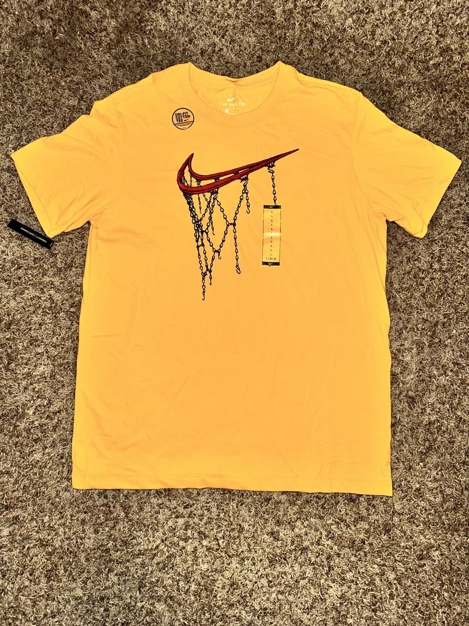 Nike Nike Swoosh Chains Dri-Fit Basketball Shirt | Grailed