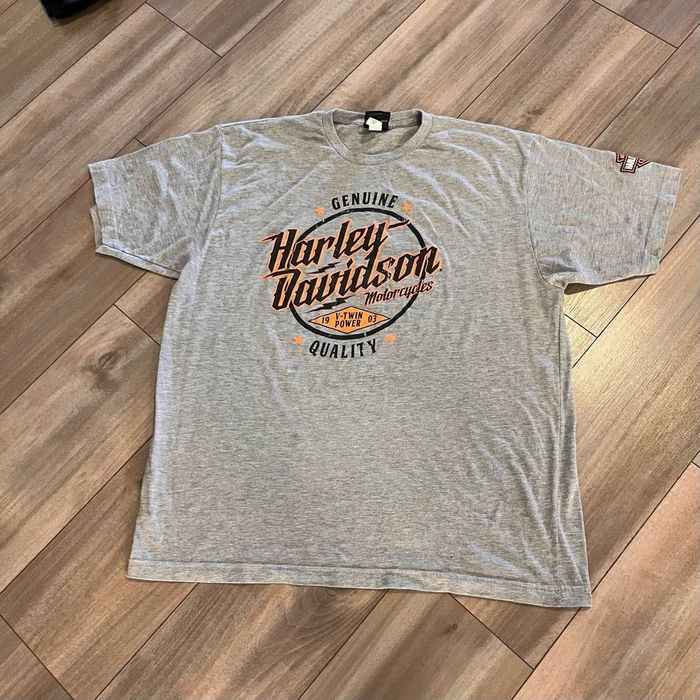 Harley Davison Harley Davidson Motorcycle Grey Savannah Georgia Shirt Men X | Grailed