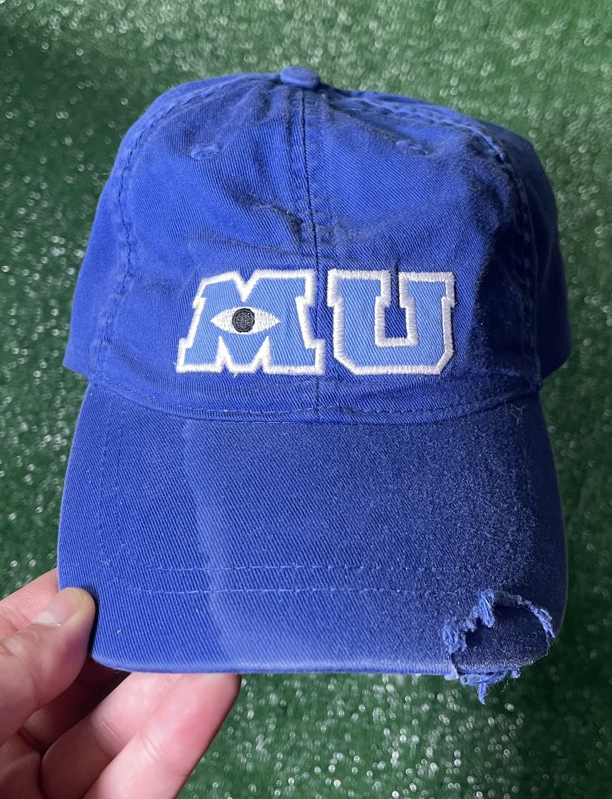 Disney × Streetwear × Vintage ‘MU’ Monsters University Adjustable Hat ...
